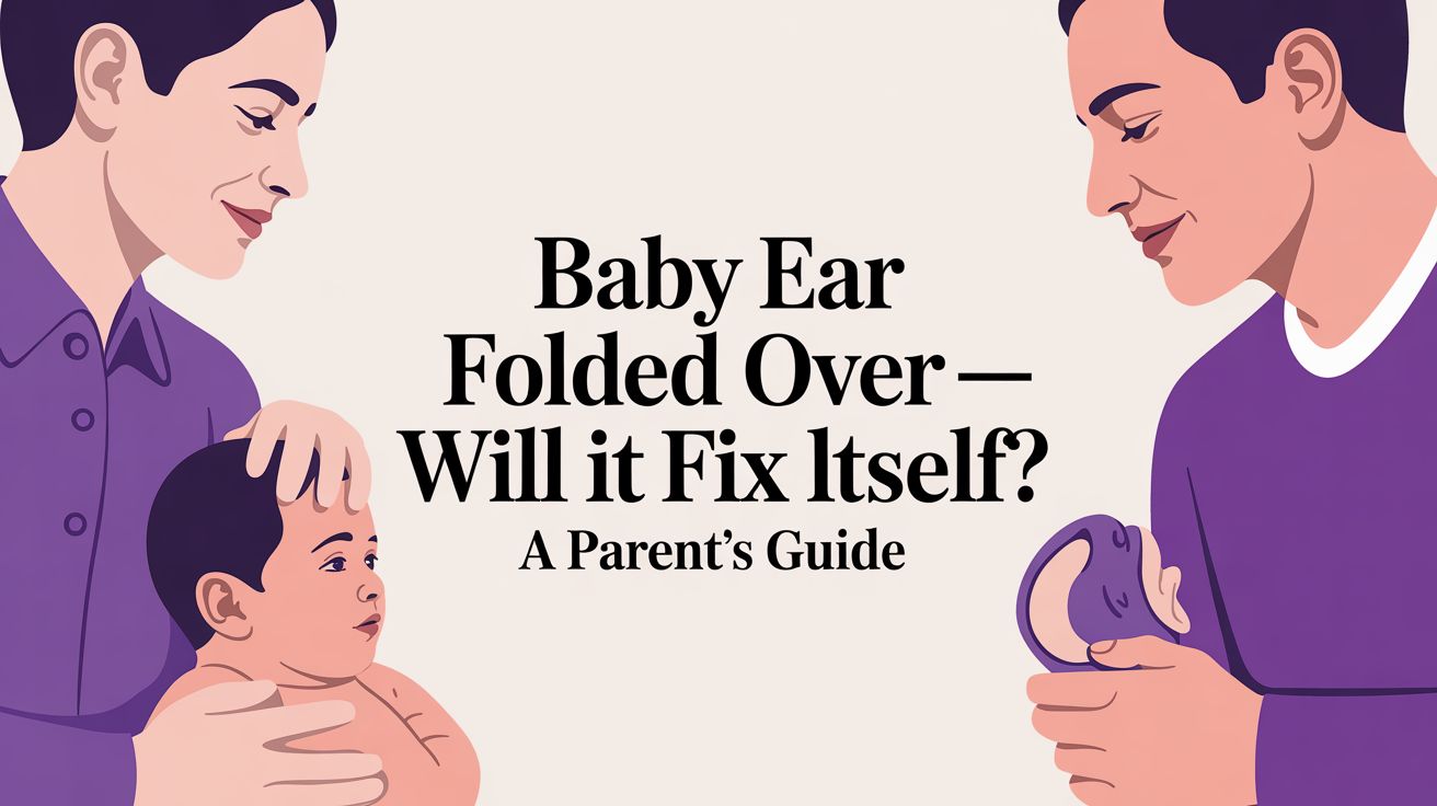 Baby ear folded over — will it fix itself? A Parent's Guide – EarFix USA